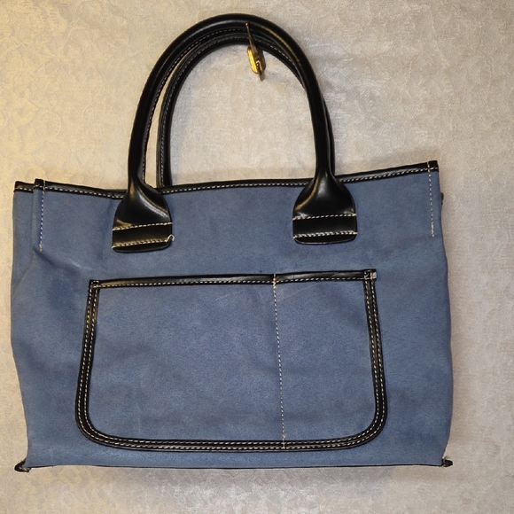 Saks Fifth Avenue | Bags | Saks Fifth Avenue Light Blue Tote Bag | Poshmark